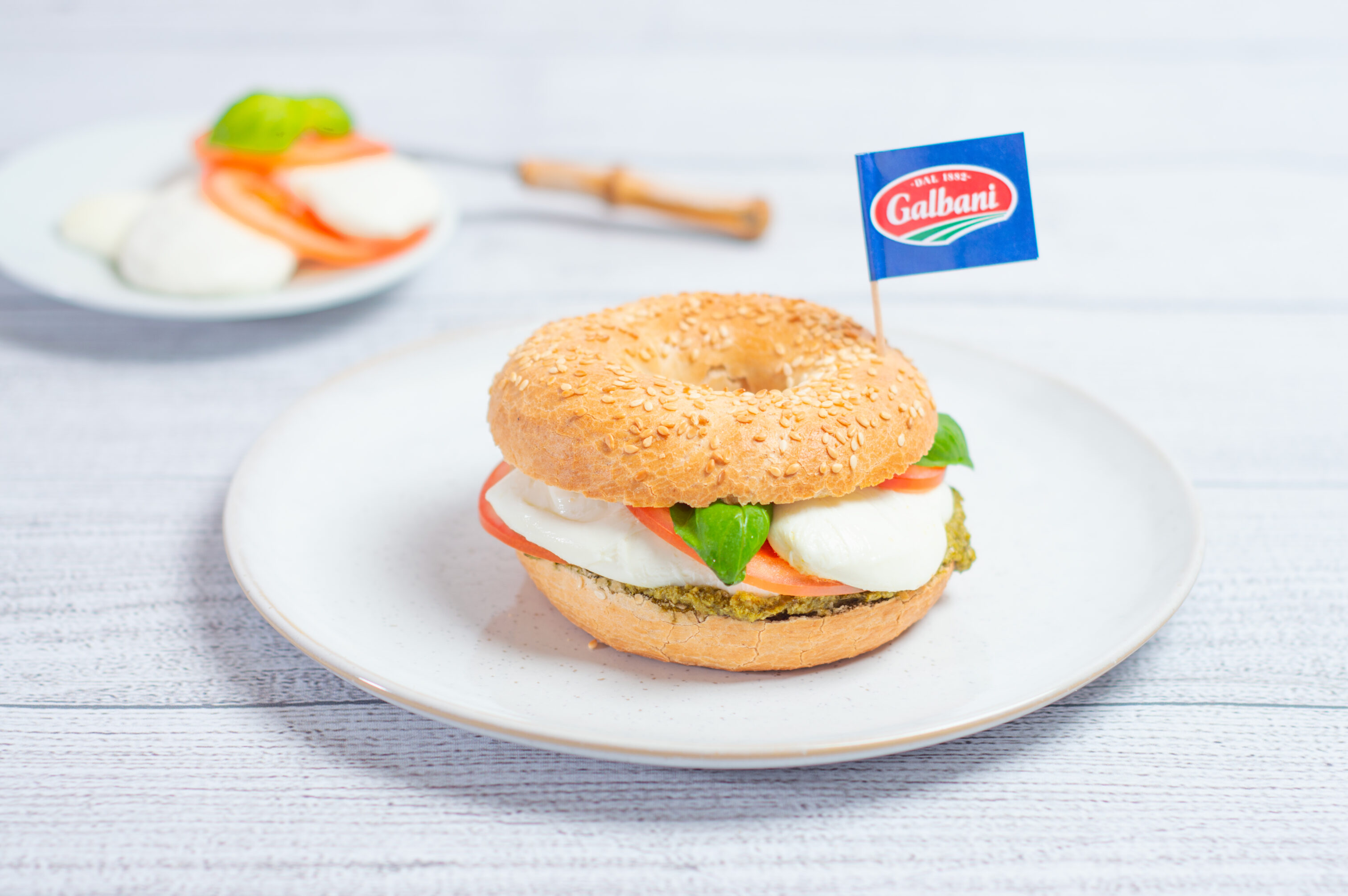 Bagel mit GALBANI® Mozzarella - Lactalis Food Service